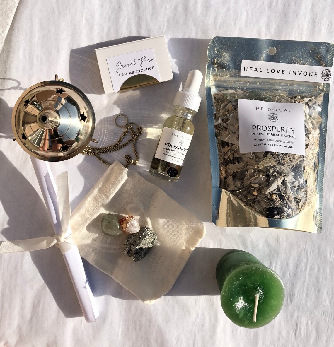 Prosperity Ritual Kit Ceremony Money Flow Abundance Luck - Etsy