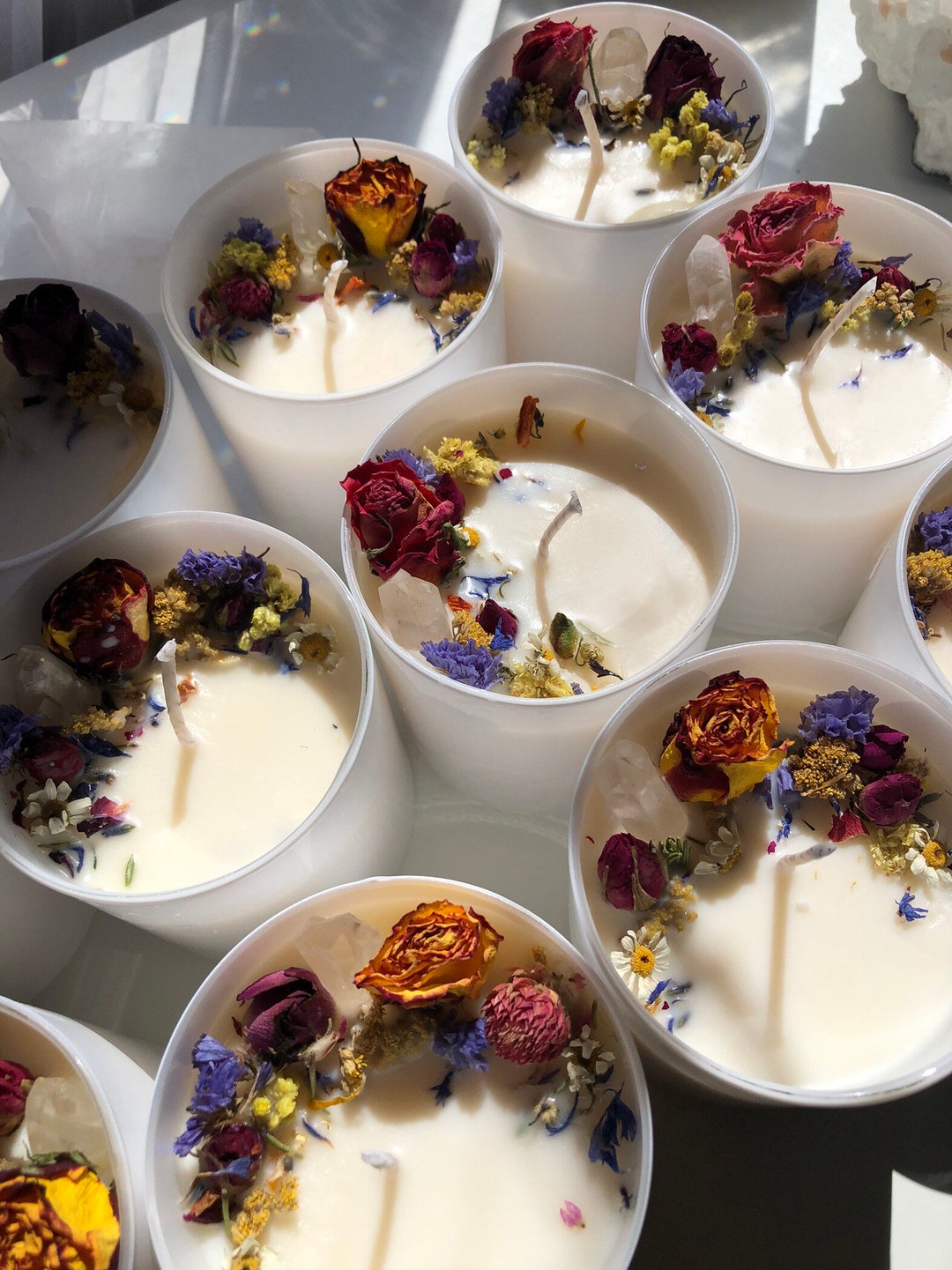 Bulk 20 Wildflowers Botanical Candle | Floral Candle | Bestseller ...