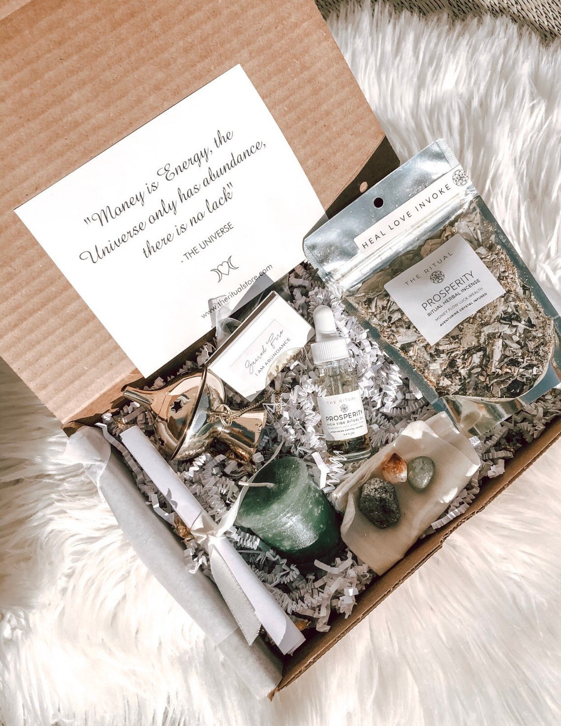 Prosperity Ritual Kit Ceremony Money Flow Abundance Luck - Etsy