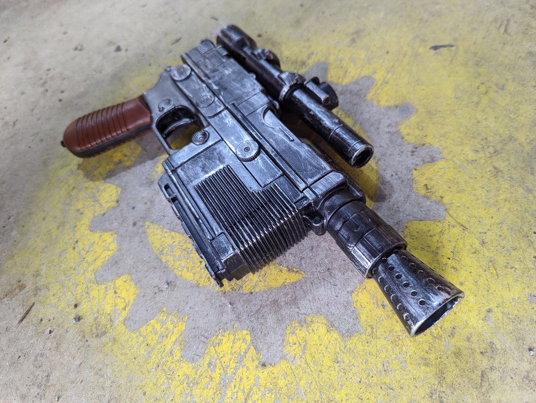 Nerf Han Solo DL 44 Blaster Sci-fi Star Wars Custom Toy Gun FUNCTIONAL ...