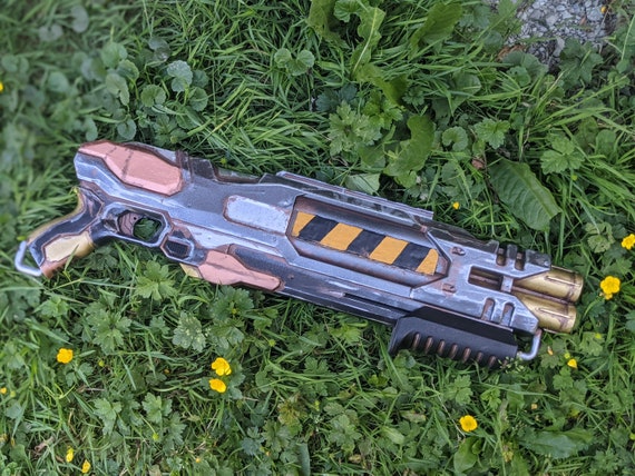 Nerf DoubleBreach Mega Gunmetal/Copper/Brass Custom Steampunk | Etsy
