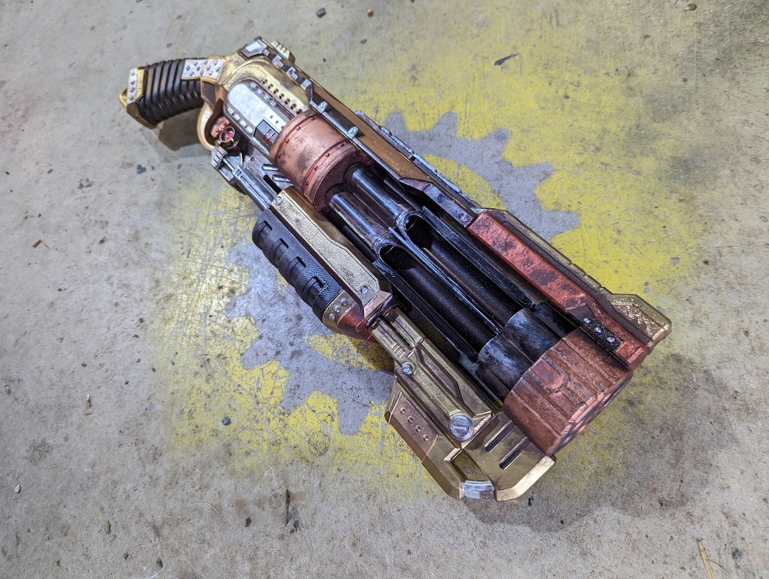 Nerf Doomlands Vagabond Custom Copper/brass/black Steampunk Post ...