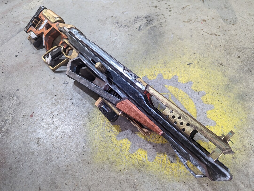 Nerf Raptorstrike Custom Black/copper/brass Sniper Blaster Steampunk ...