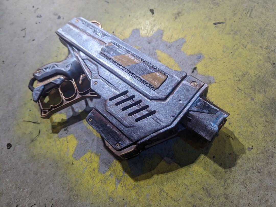 Nerf Ultra FIVE Custom Steampunk Post Apocalypse Sci-fi Gunmetal, Brass ...
