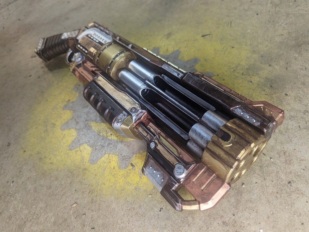 Nerf Doomlands Vagabond Custom Silver/dark Copper/brass/copper ...