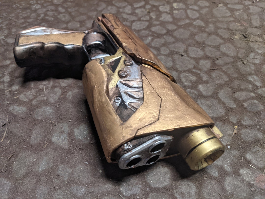 Nerf Sharp Shot Custom Steampunk Post Apocalyptic Brass W/ Asst Metal ...