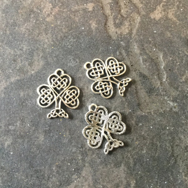 Shamrock Charm - Etsy