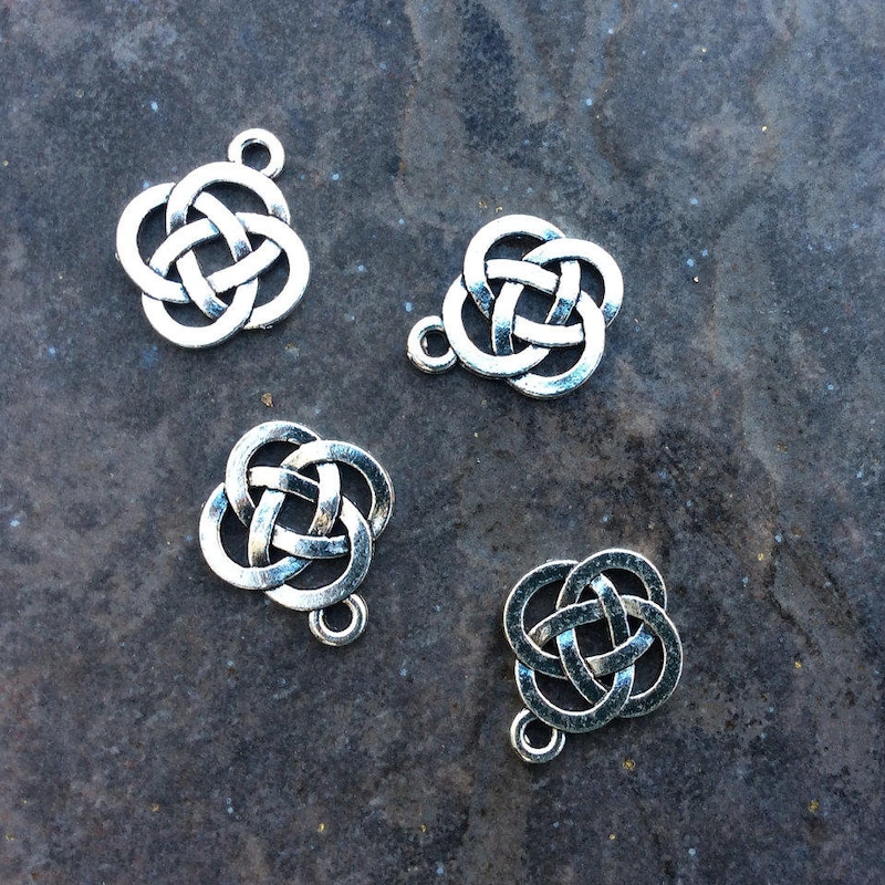 Celtic Knot Charms - Etsy