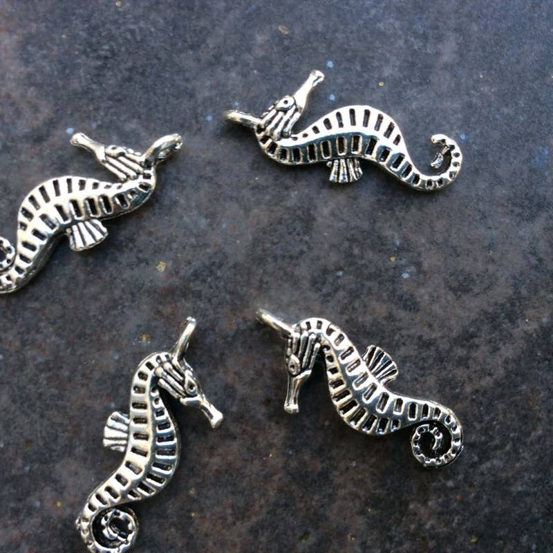 Seahorse Charm - Etsy