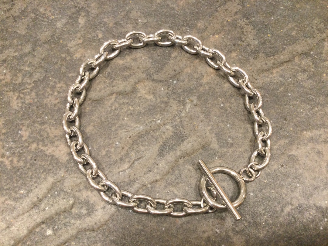 Stainless Steel Toggle Chain Bracelets for Jewelry Making Chain Link ...