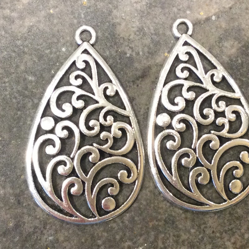 Silver Filigree - Etsy