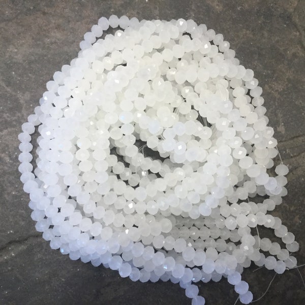 Opaque White Crystal - Etsy