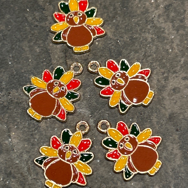 Thanksgiving Charms - Etsy