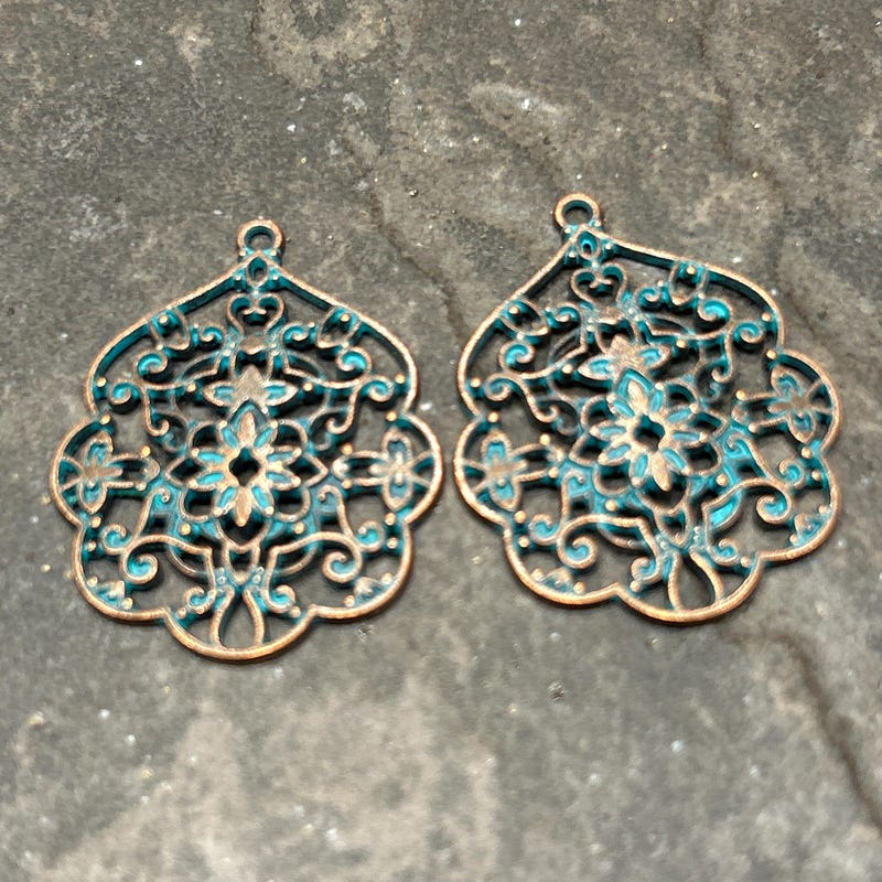 Copper Filigree - Etsy