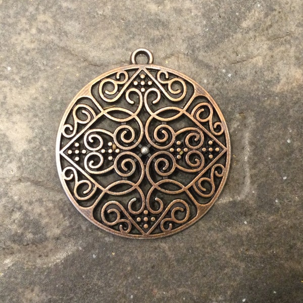 Copper Filigree - Etsy