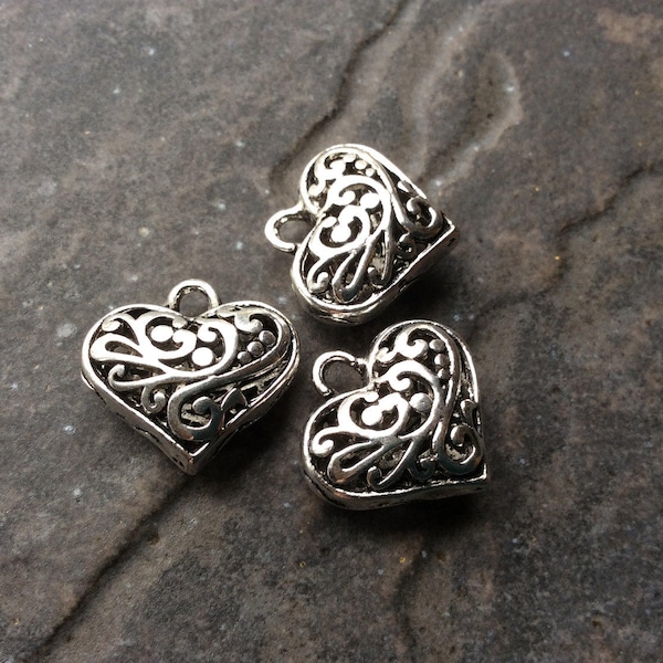 Filigree Heart - Etsy