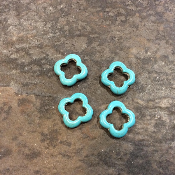 Turquoise Clover - Etsy
