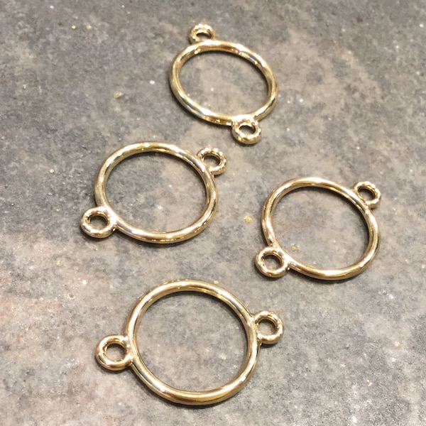 Gold Connectors - Etsy