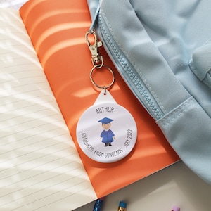 Pre-school Graduation Badge or Keyring, Preschool Leaver, Class of 2025 ...