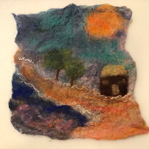 Artfelt Paper, Felting Paper, Wool Fiber Becomes Felt Material, Art ...