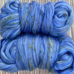Merino Wool 21.5mic Roving, Multi Color Selections Perfect for Spinning ...