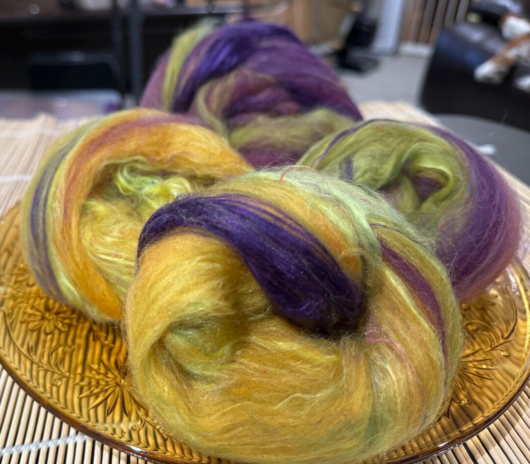 Carded Fiber Batts by Capi, Carded Organically From a Bin of Fibers ...