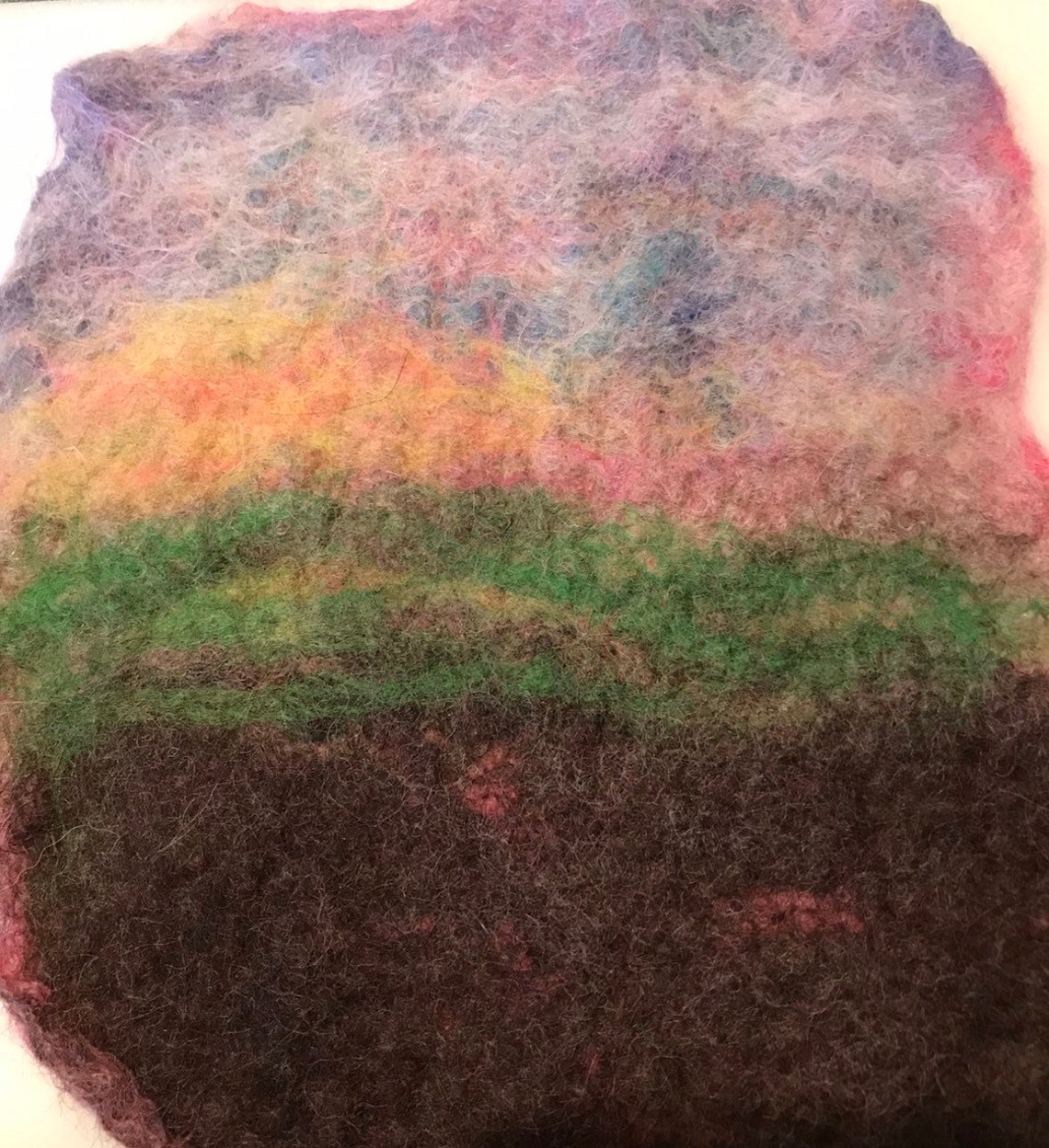 Artfelt Paper, Felting Paper, Wool Fiber Becomes Felt Material, Art ...
