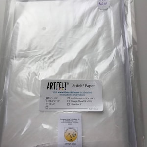 Artfelt Paper, Felting Paper, Wool Fiber Becomes Felt Material, Art ...
