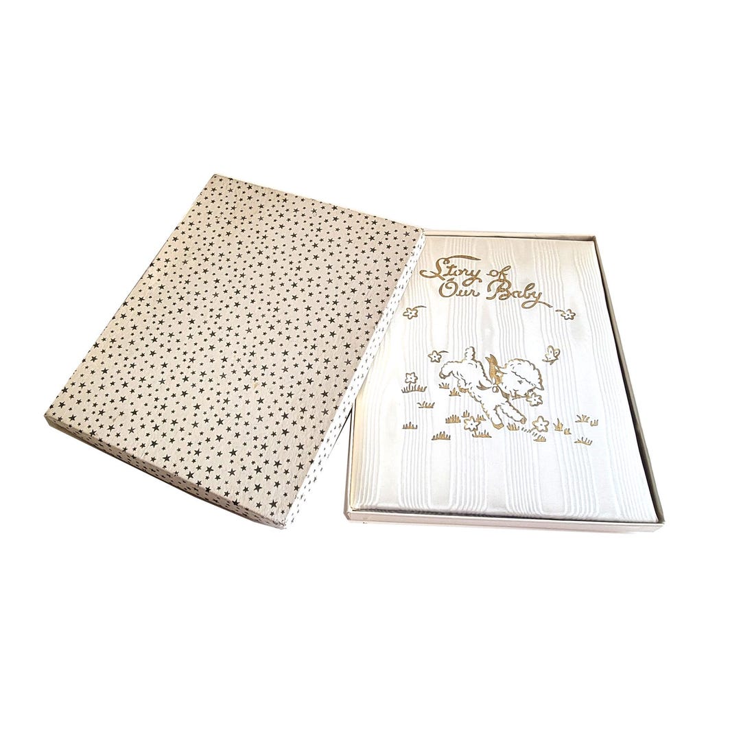 Vintage Story of Our Baby Book, Parents Diary of Baby's Life, Baby ...