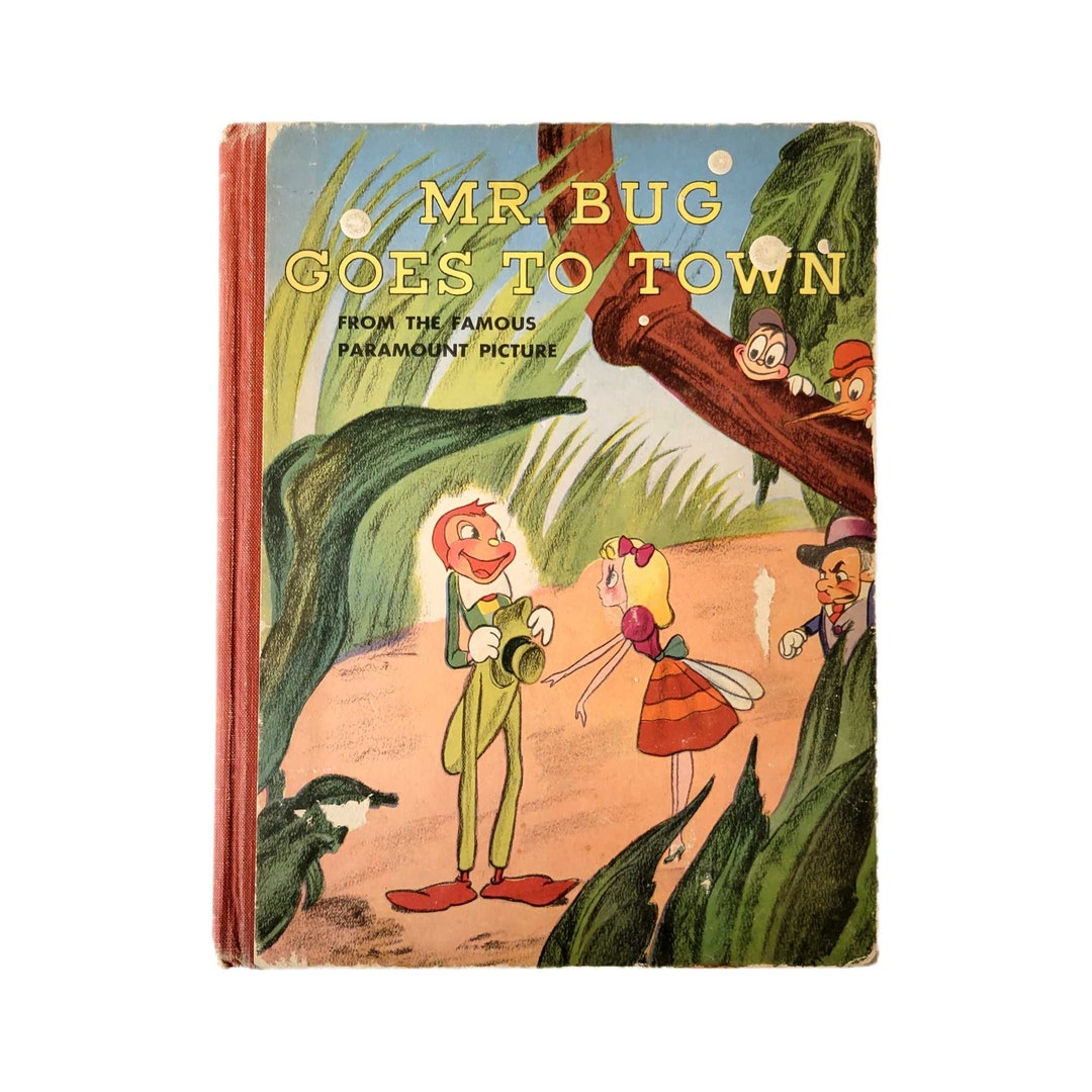 Paramount Pictures Mr Bug Goes to Town Vintage Book From 1940s ...