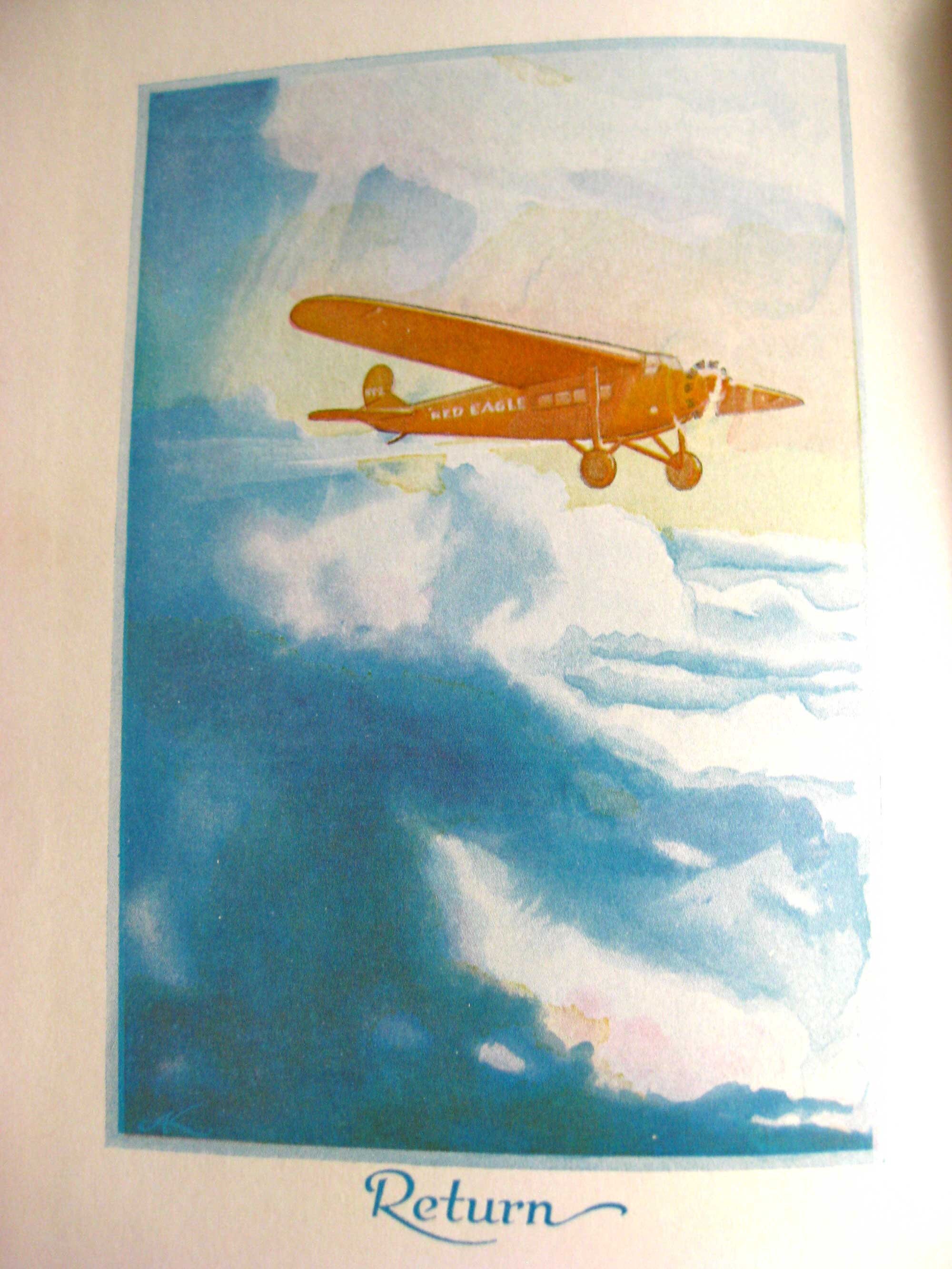 The Red Eagle A Tale for Young Aviators Volland Publishing, First ...