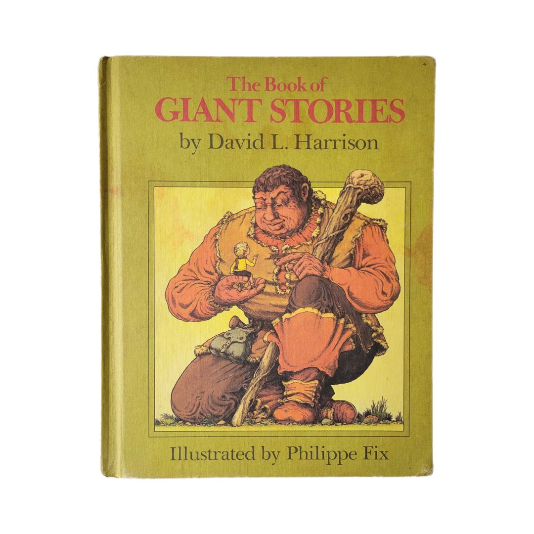 The Book of Giant Stories Vintage Children's Book, Tall Tales, Fantasy ...