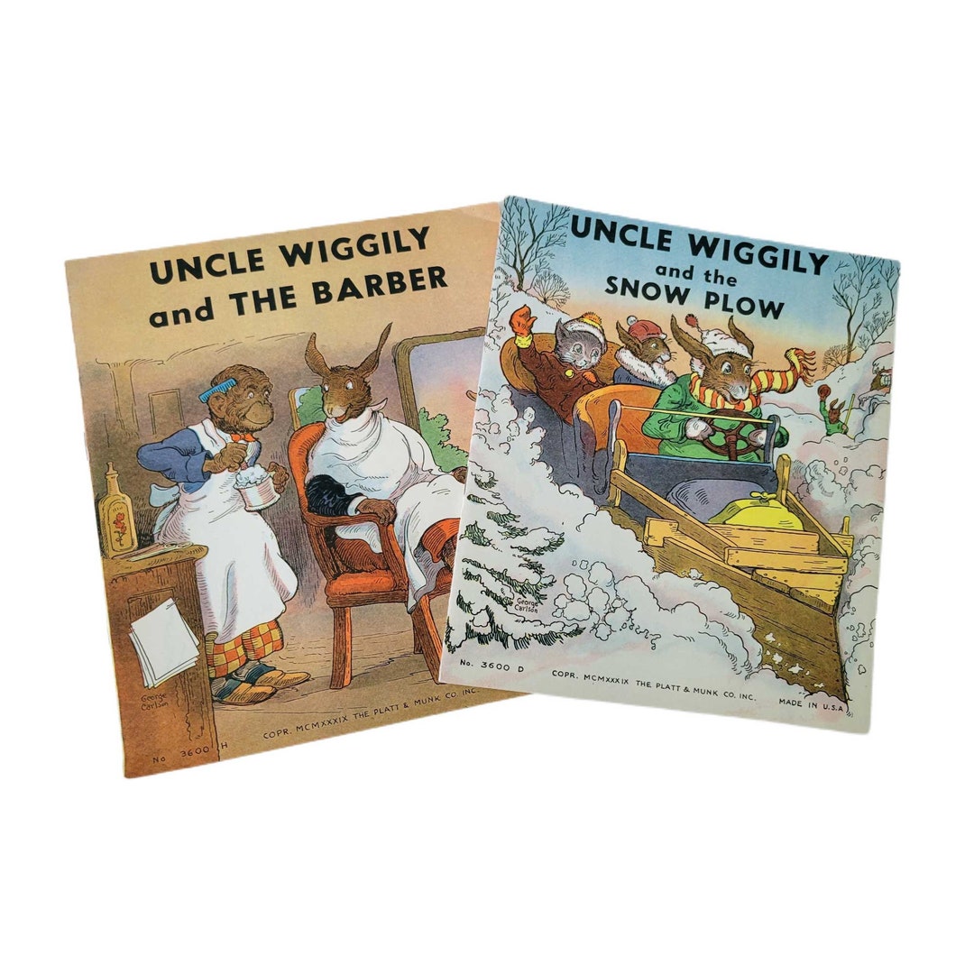 Uncle Wiggily and the Snow Plow & Uncle Wiggily and the Barber ...