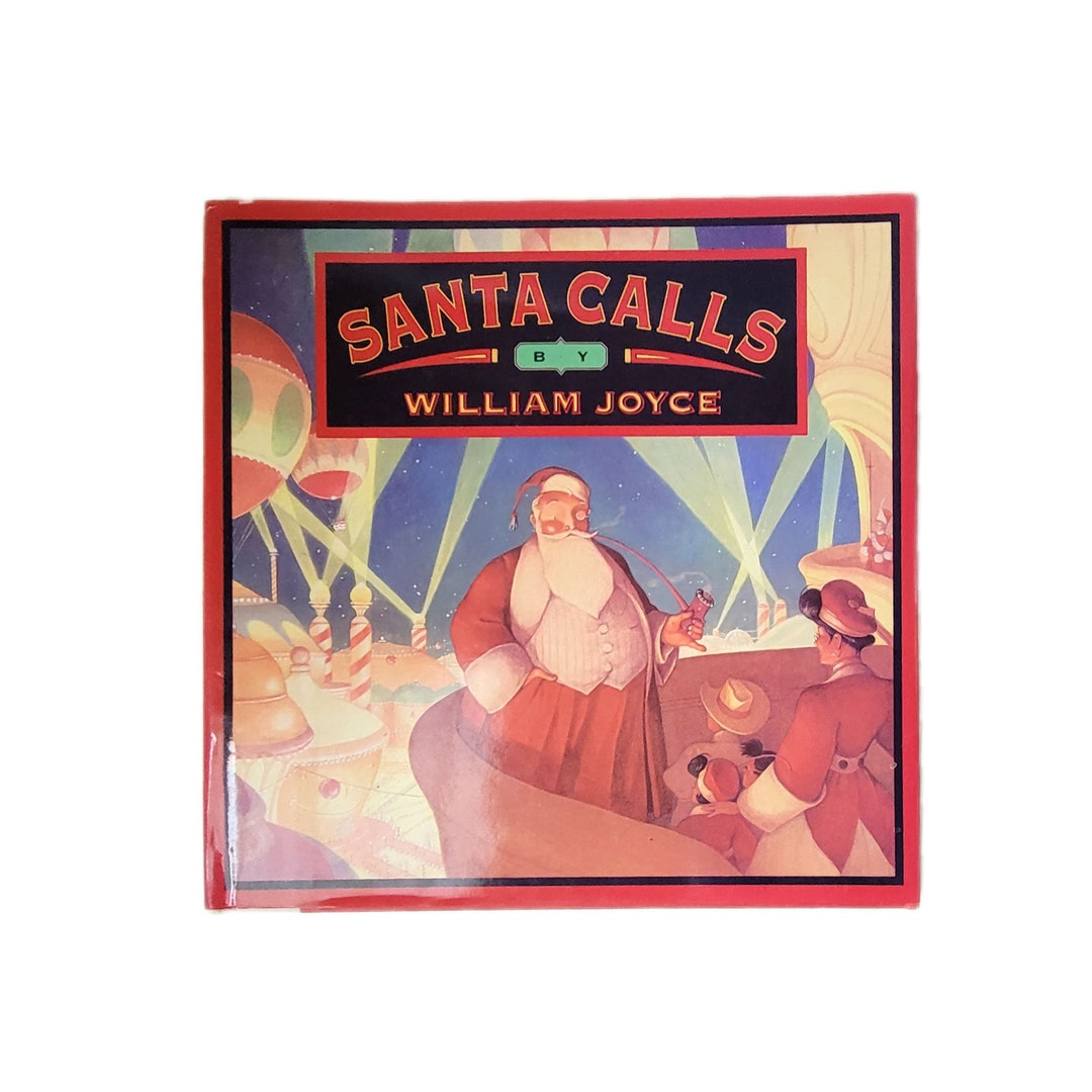 Santa Calls Vintage Christmas Children's Book Timeless Holiday Tale by ...