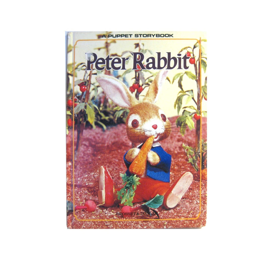 Peter Rabbit Puppet Storybook, Collectible Children's Book, Izawa ...