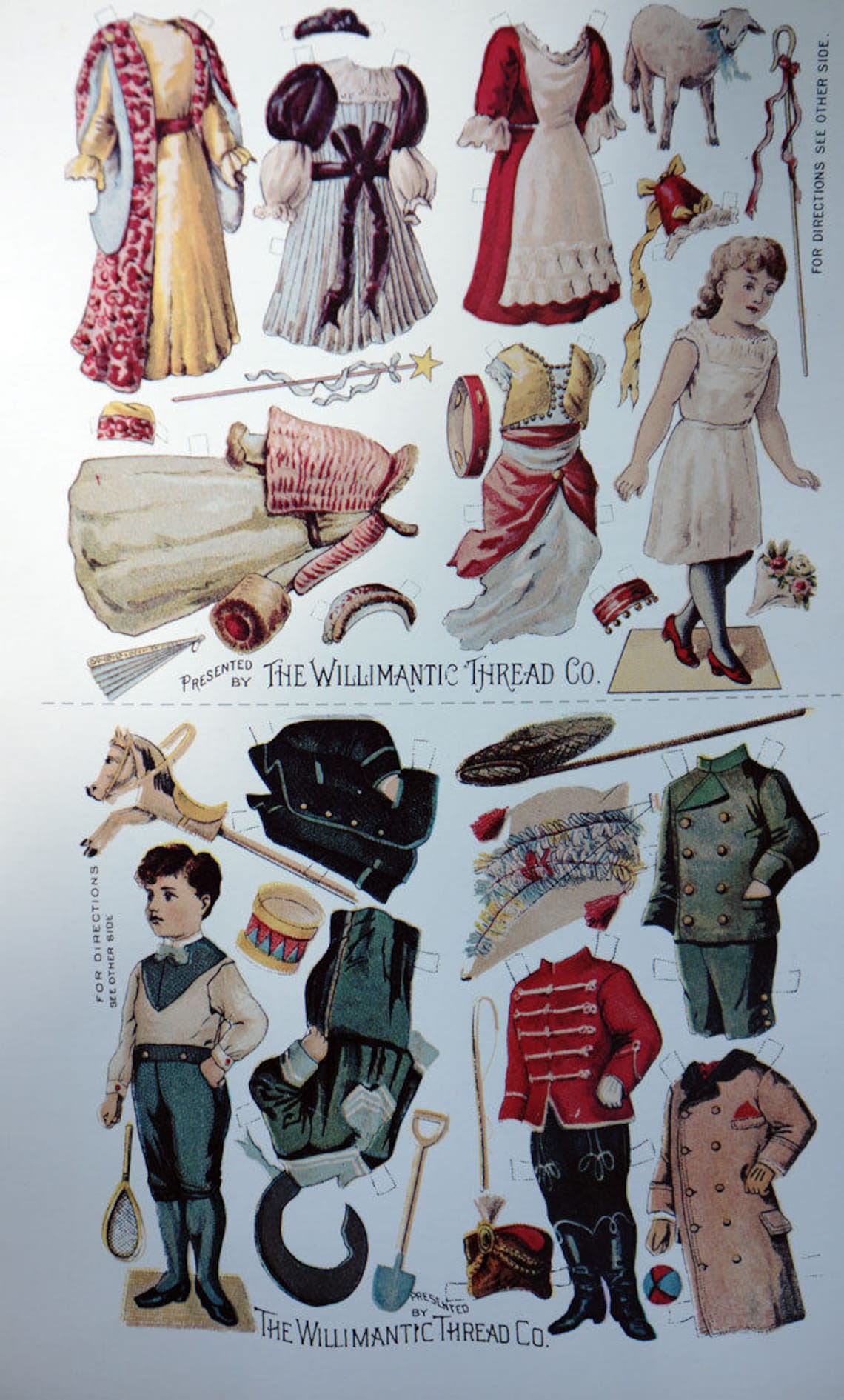 Antique Advertising Paper Dolls in Full Color Dover Publishing ...