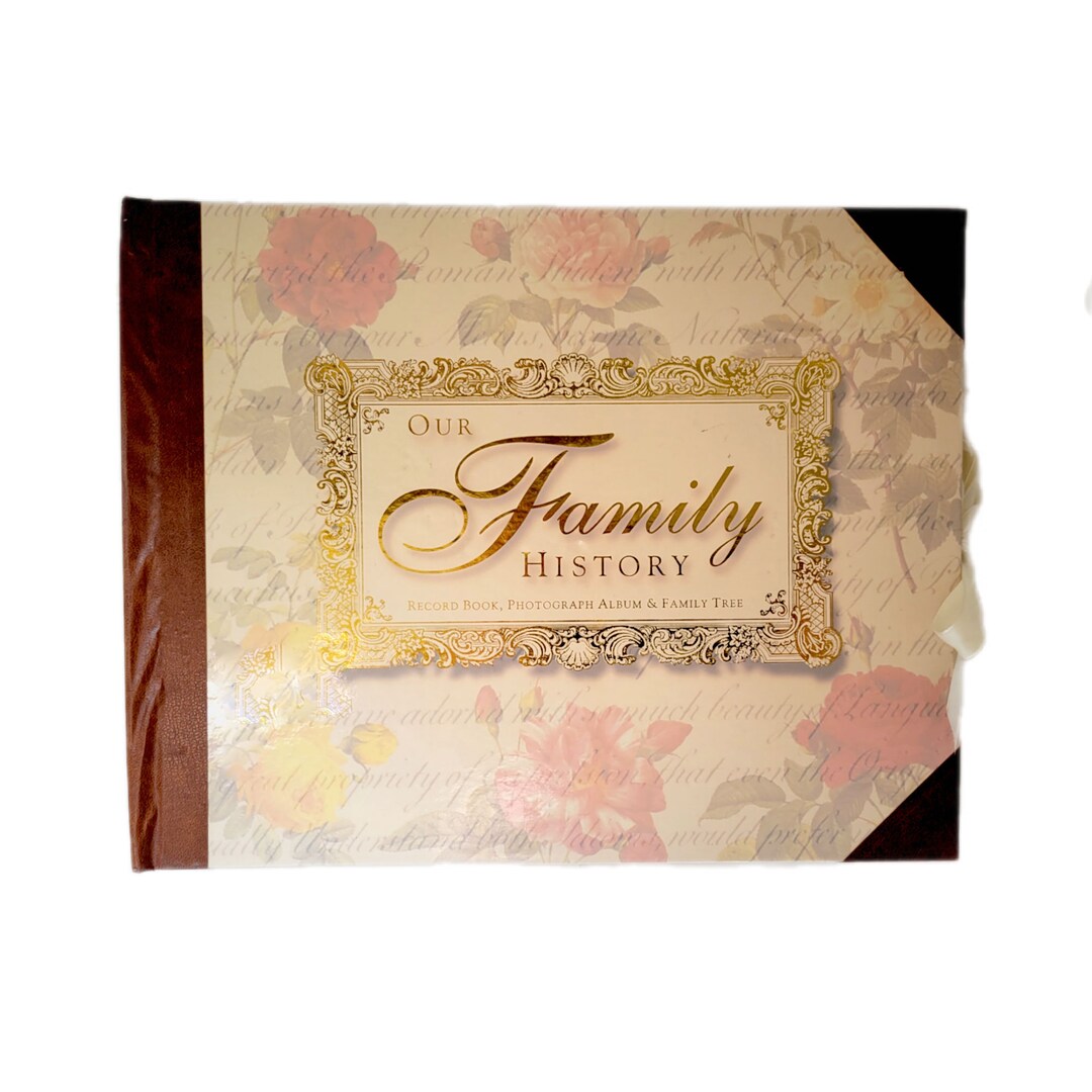 Preserve Your Heritage With Our Family History Record Book Photograph ...
