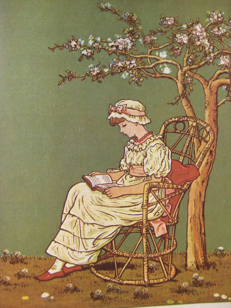 The Kate Greenaway Book A Collection of Illustration, Verse and Text ...