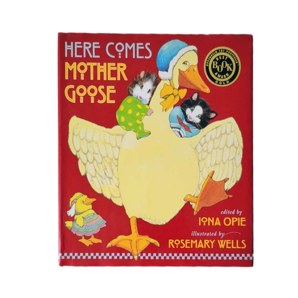 Vintage Mother Goose Book - Etsy