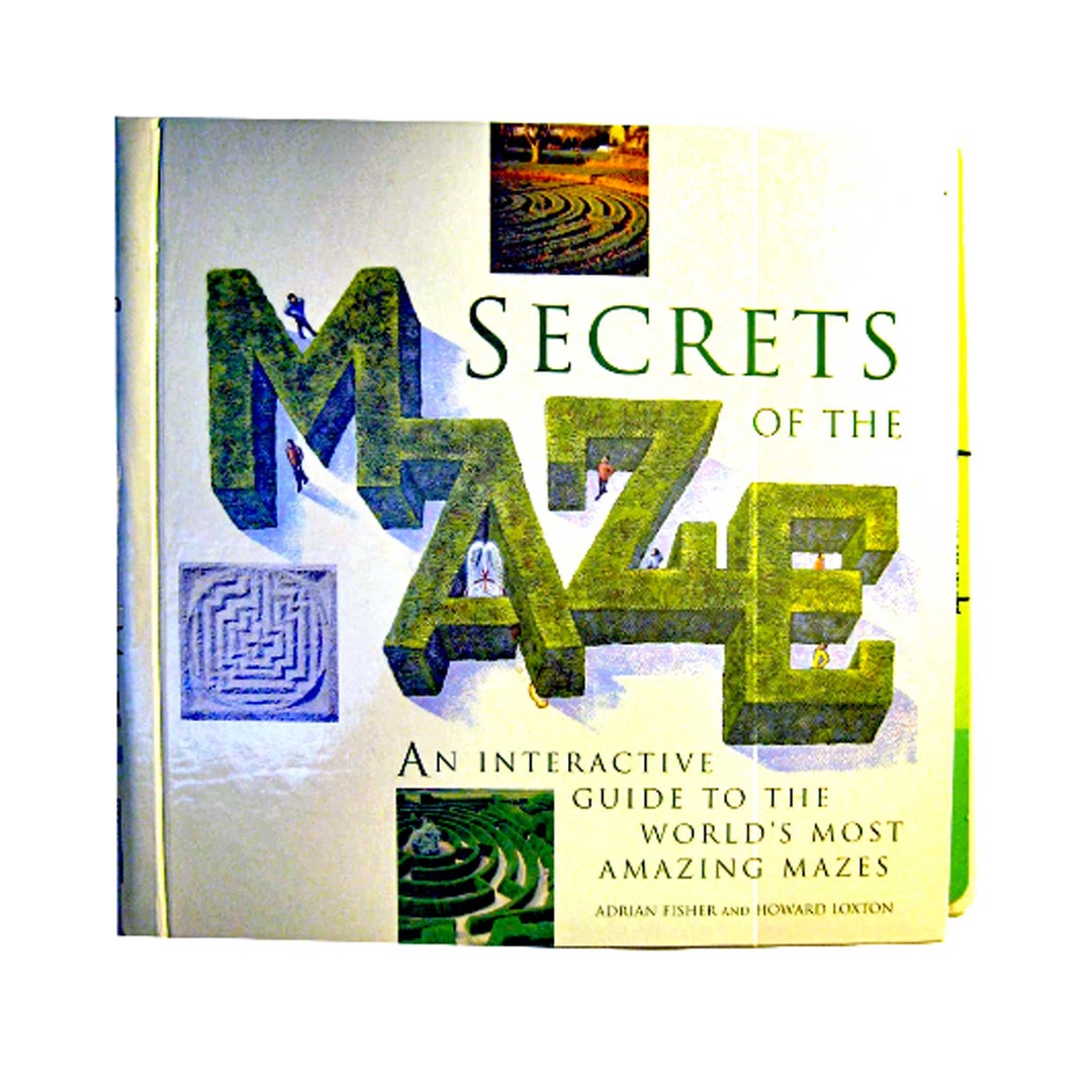 Secrets of the Maze Interactive Book, Maze Simulator Book, Fun Kids ...