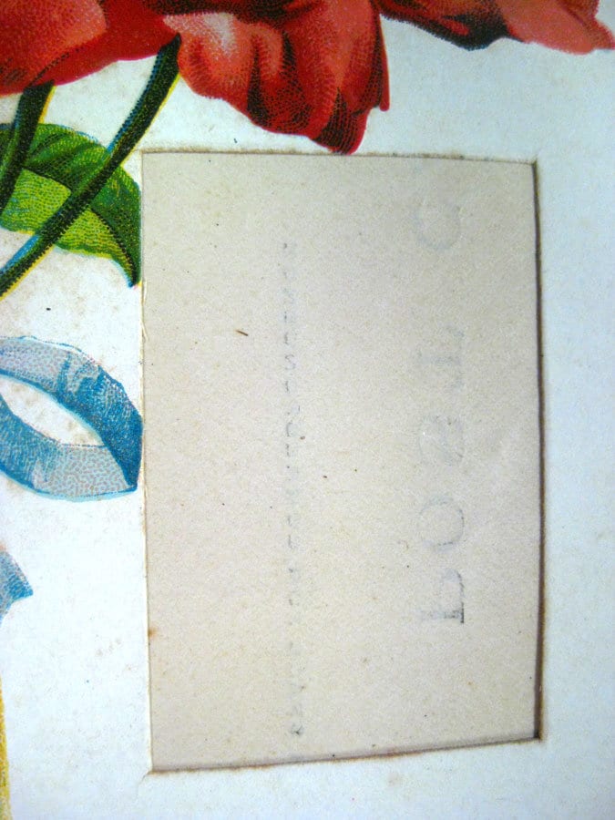 Vintage Red Rose Add A Picture Frame Postcard Unusual Frame Post Card ...