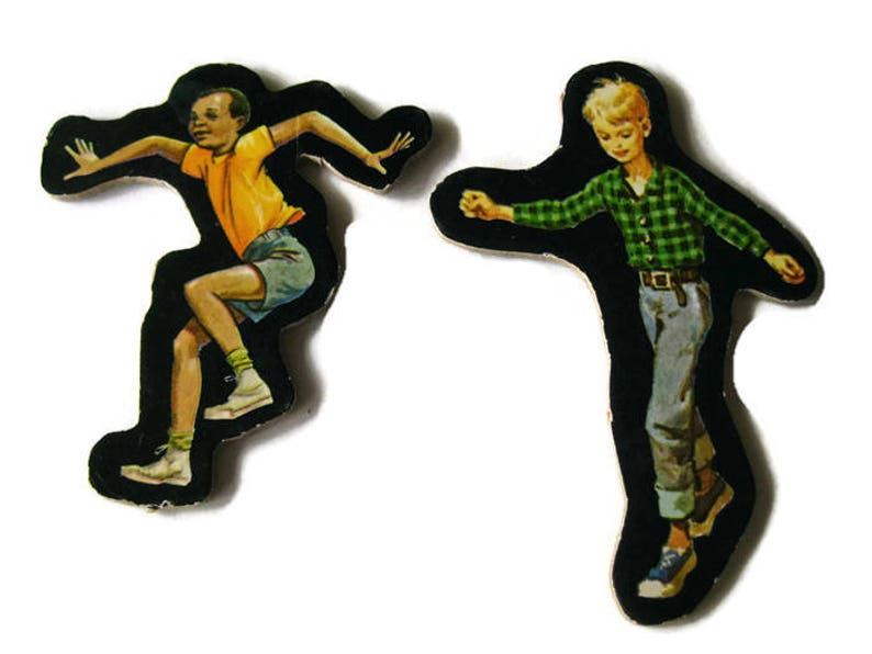 Active Boys Cardboard Cut Outs - Magnetic Art - Teaching Tools - Holt ...