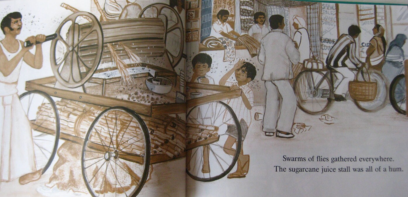 The First Rains Vintage Kids Book - Illustrated Kids Books - Kids Gift ...