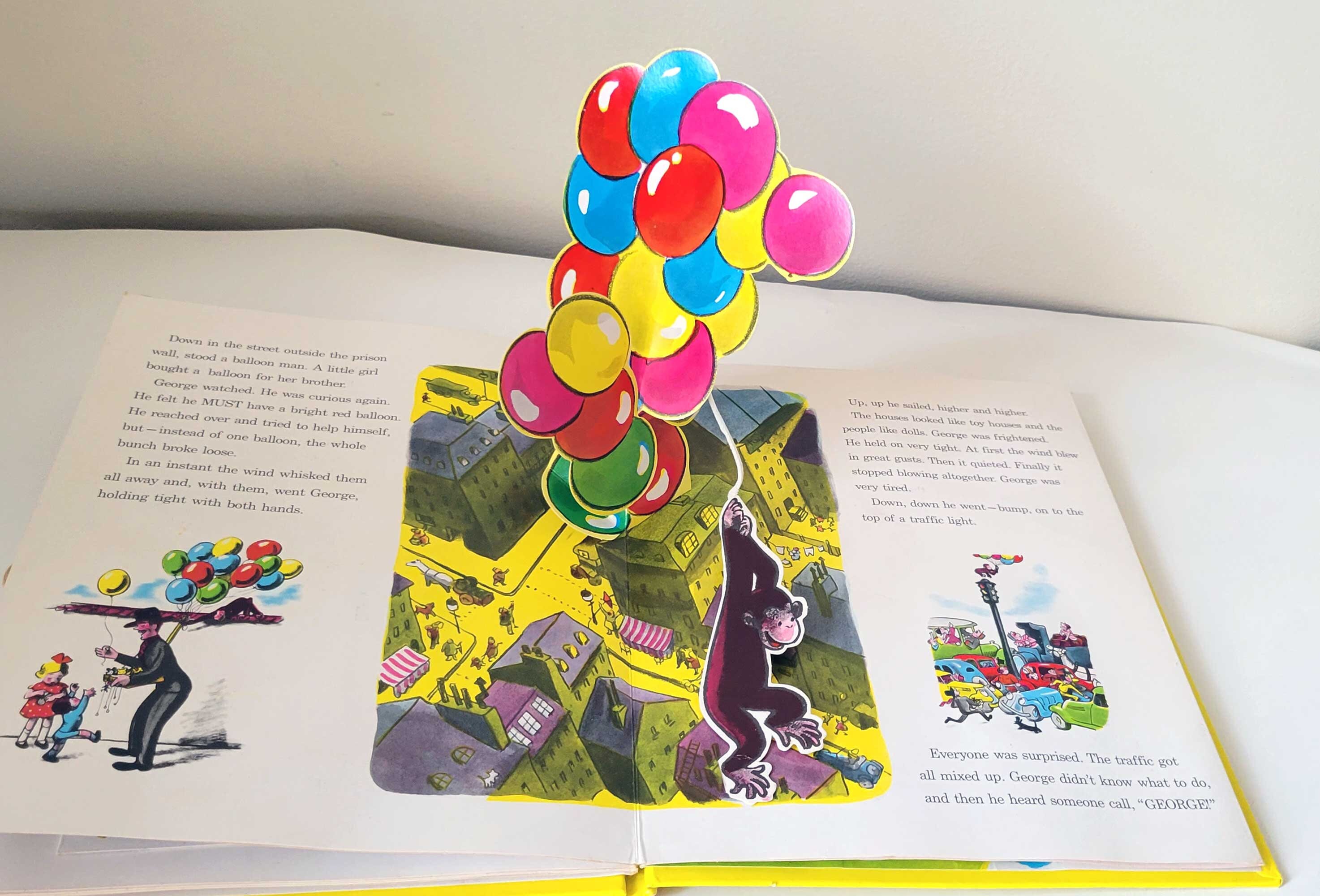 Curious George's A Pop-up Book: Join the Fun With 3D Surprises! Perfect ...