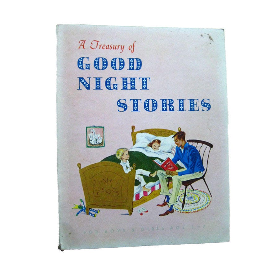 A Treasury Of Good Night Stories Childrens Storybook Read | Etsy