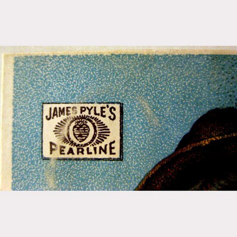 James Pyle's Pearline Vintage Trade Card - Illustrated Trade Card ...