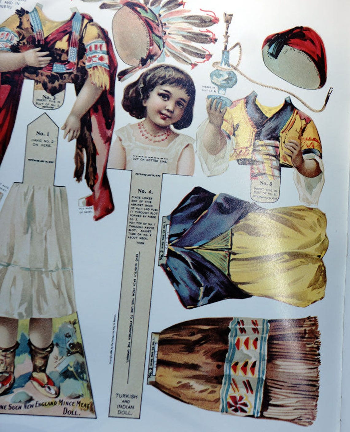 Antique Advertising Paper Dolls in Full Color Dover Publishing ...