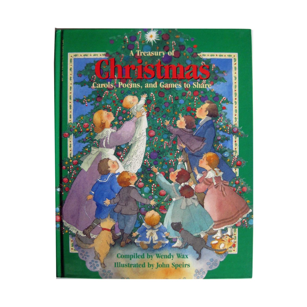 A Treasury of Christmas Carols, Poems, and Games to Share, Vintage ...