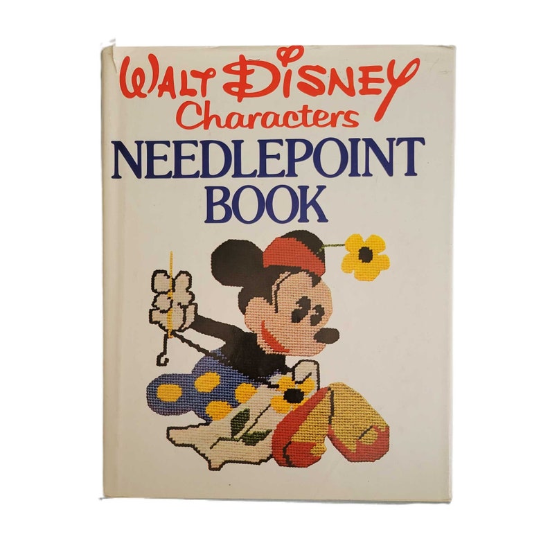 Walt Disney Characters Needlepoint Book 1st Edition Actual - Etsy