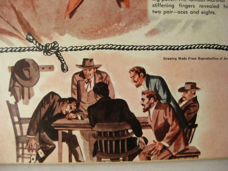 Wild Bill Hickok Western Themed Writing Tablet Vintage - Etsy